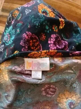 LuLaRoe | Dresses | Lularoe Carly High Low Dress Black Flower Design ...
